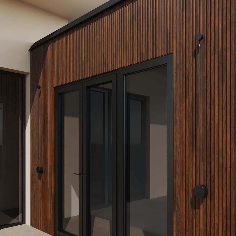 Thermo Ash Slat Wall Siding (15 SF) – WoodPlank